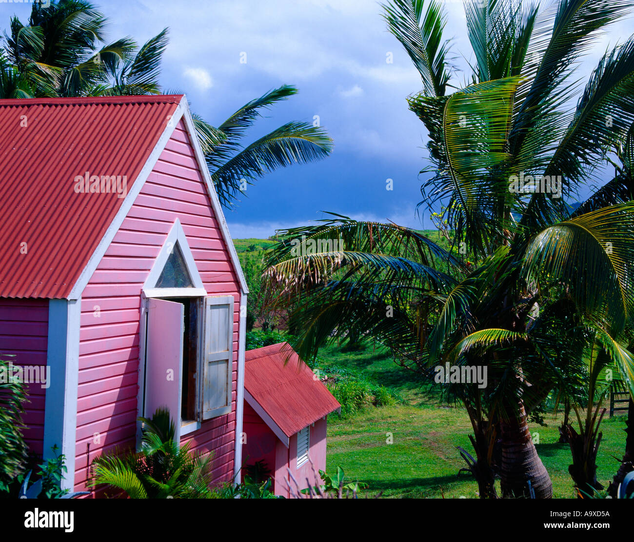 St Kitts Kates Design At Rawlins Plantation Stock Photo - Alamy