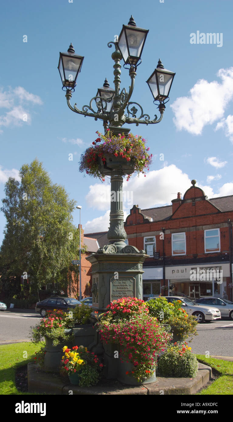 The lamp post drinking trough errect to celebrate the Diamond Jubilee ...