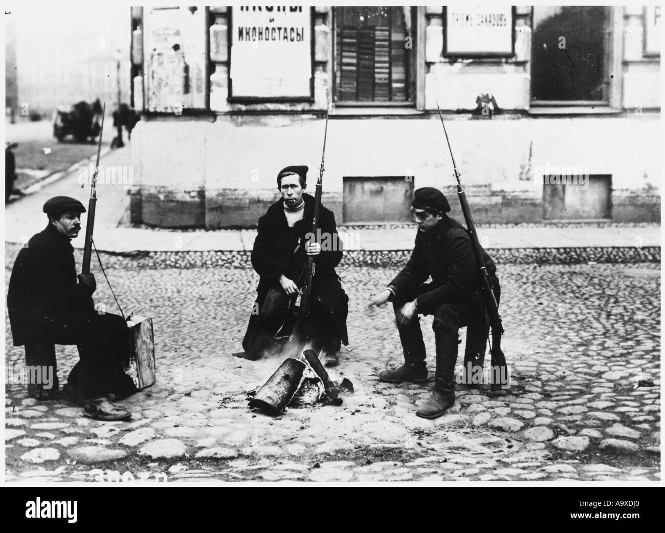 Three men in army Black and White Stock Photos & Images - Alamy