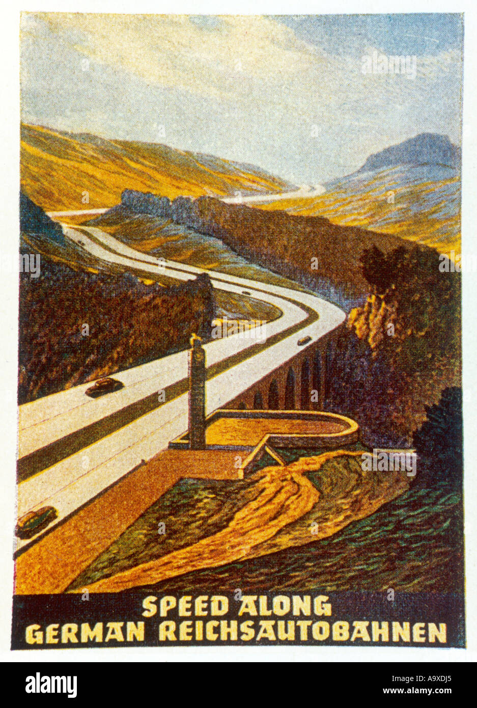 German autobahn 1930s hi-res stock photography and images - Alamy