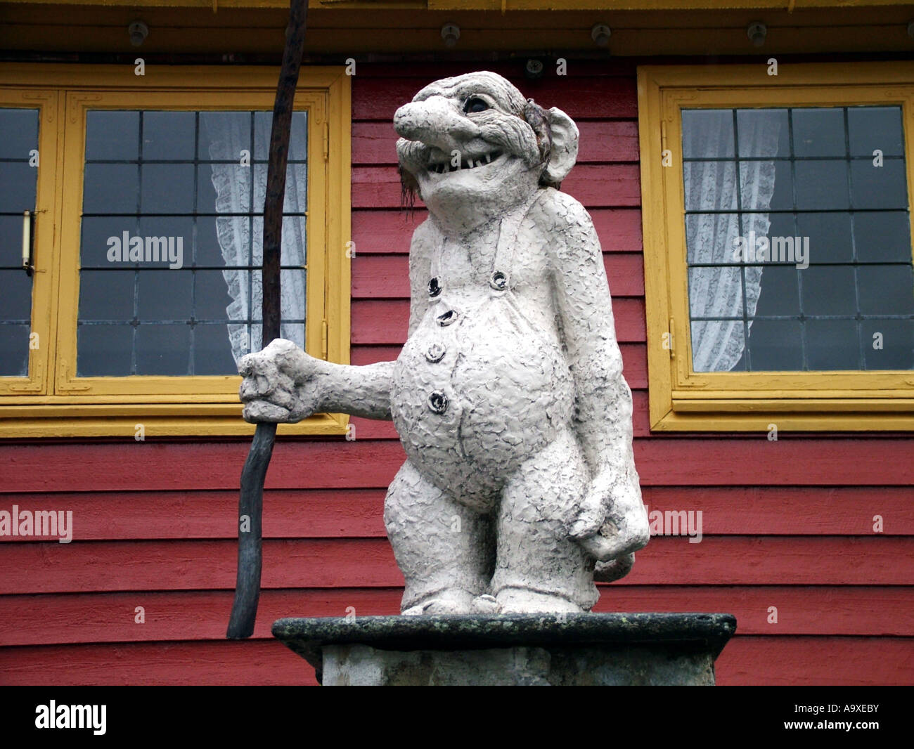 troll statue, Norway Stock Photo - Alamy