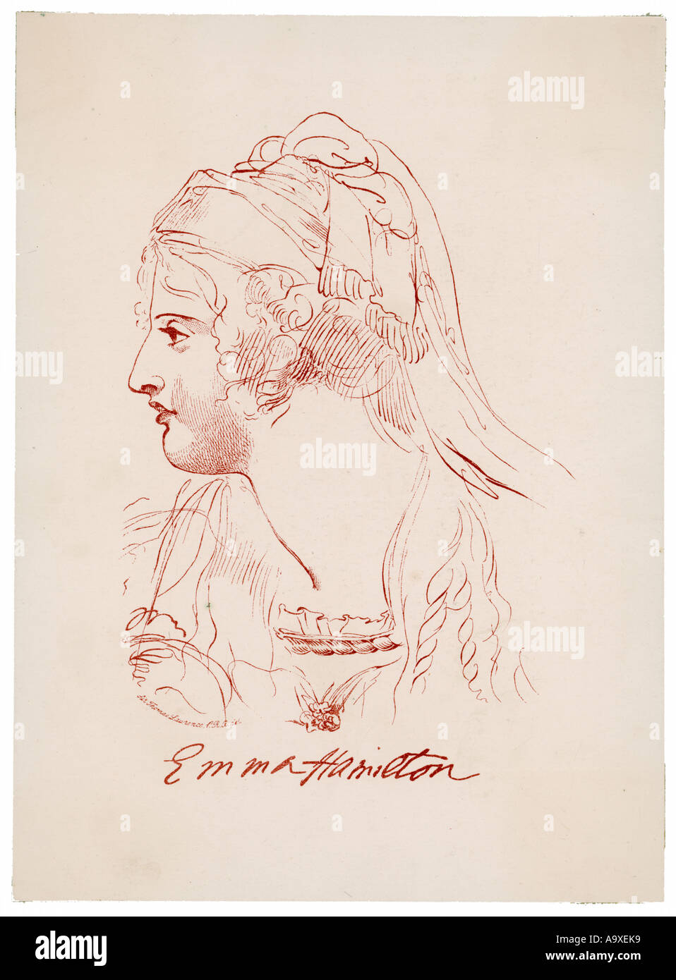 Lady emma hamilton and lord nelson hi-res stock photography and images ...