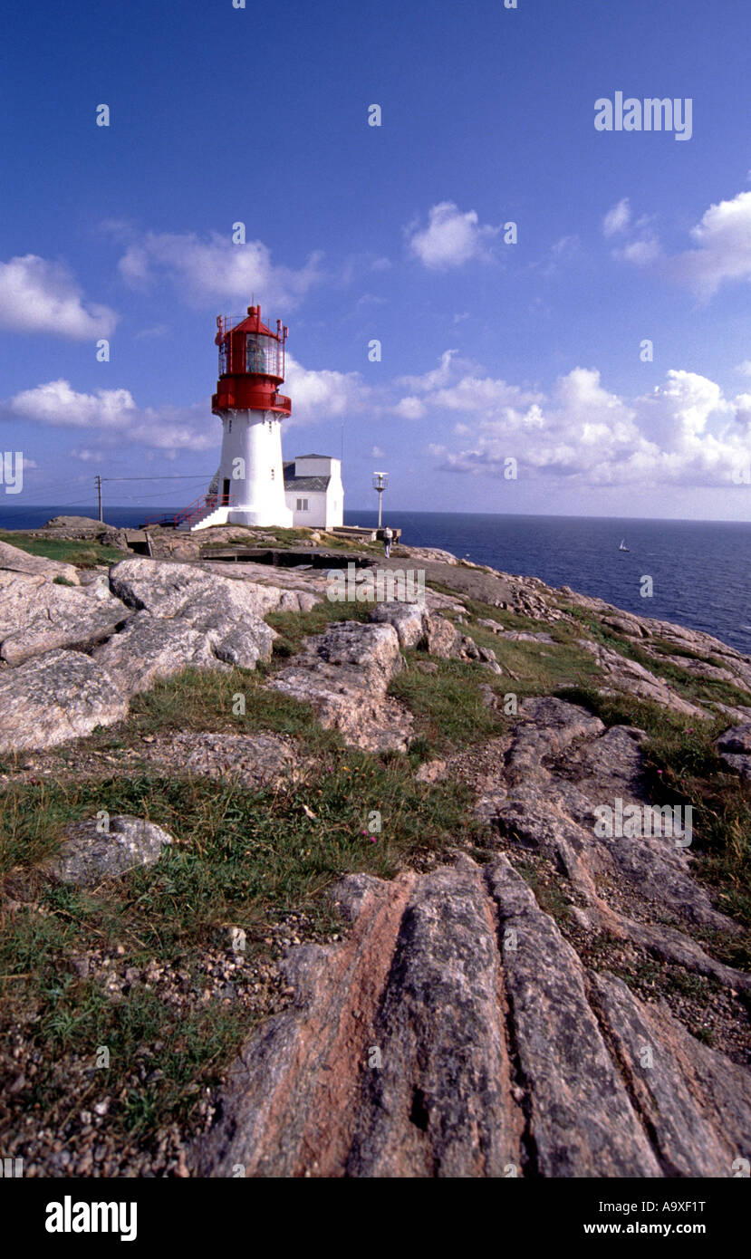 light house Kap Lindesnes, Norway Stock Photo - Alamy
