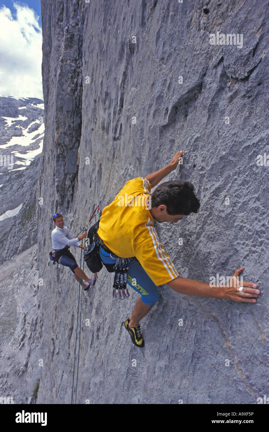 climbers in action Stock Photo - Alamy