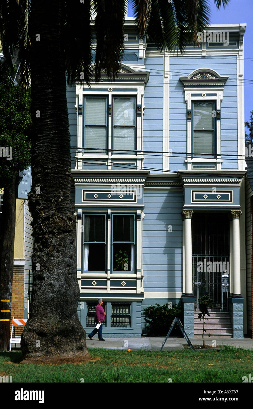 Stick Style Architecture in the Mission District of San Francisco USA ...