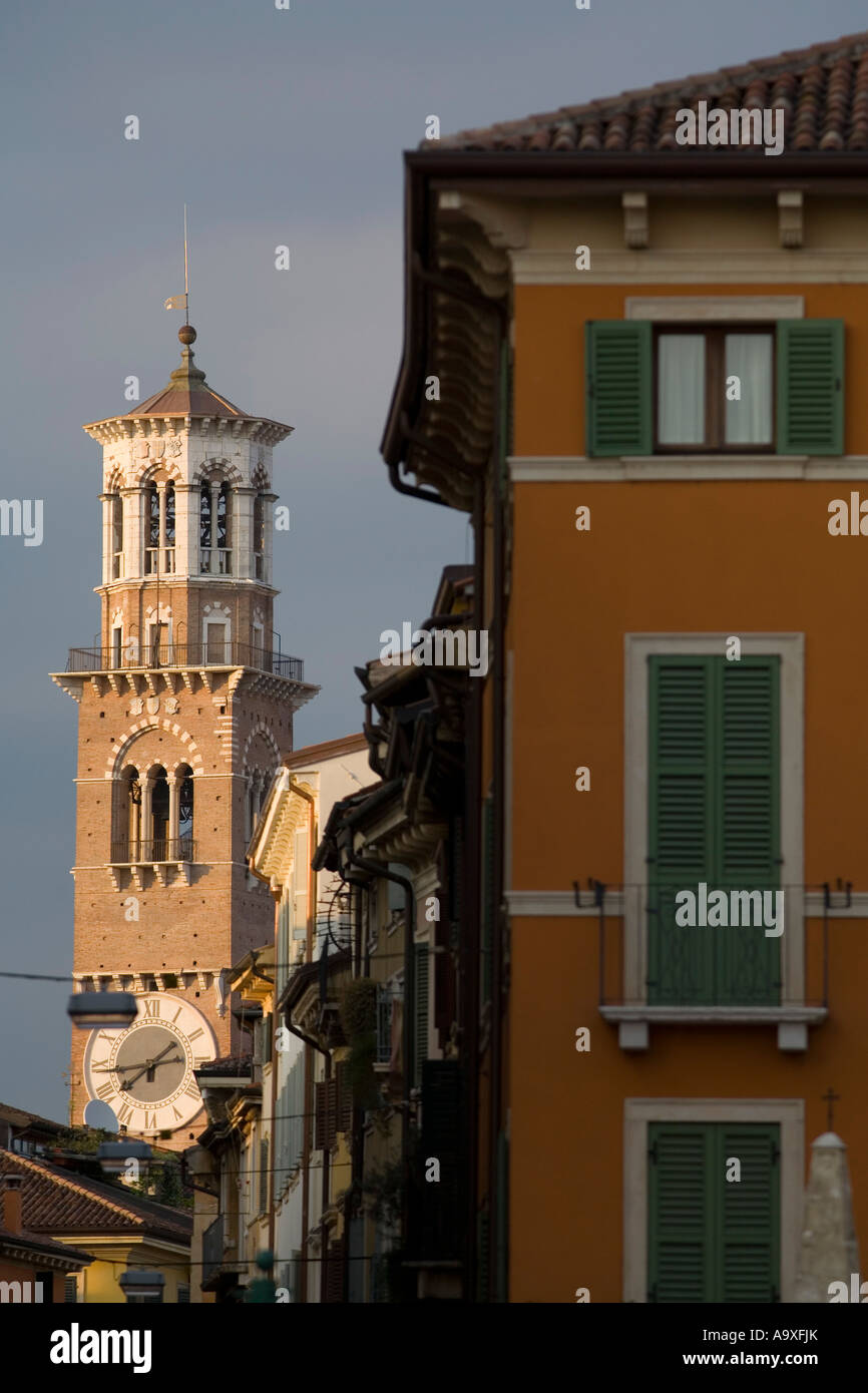 Torre dei lamberti tower landmark monument architecture vertical travel ...
