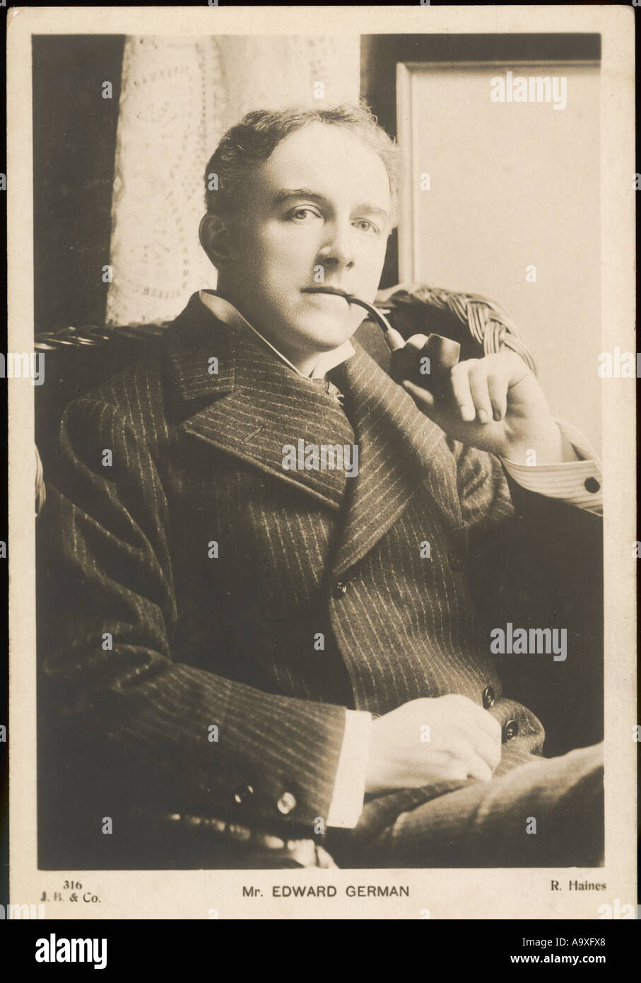 Edward German R Haines Stock Photo - Alamy