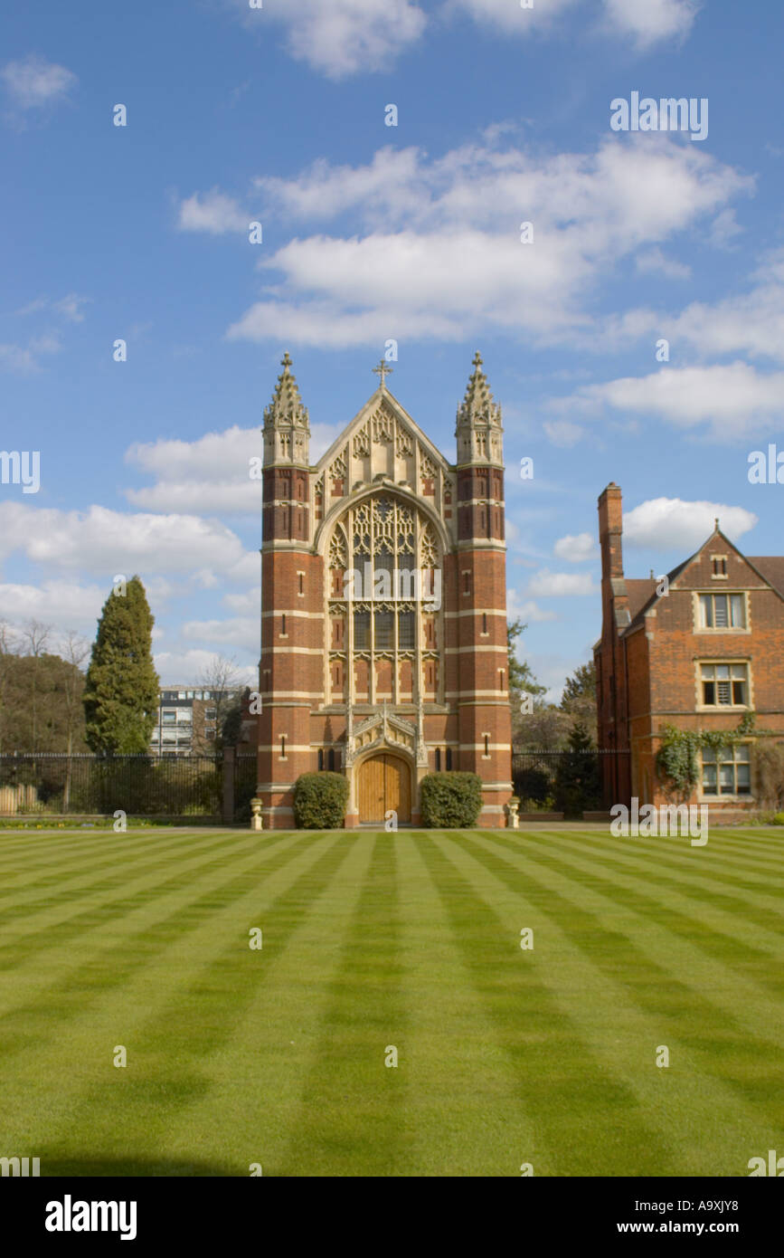 Cambridge University Selwyn College chapel Stock Photo - Alamy