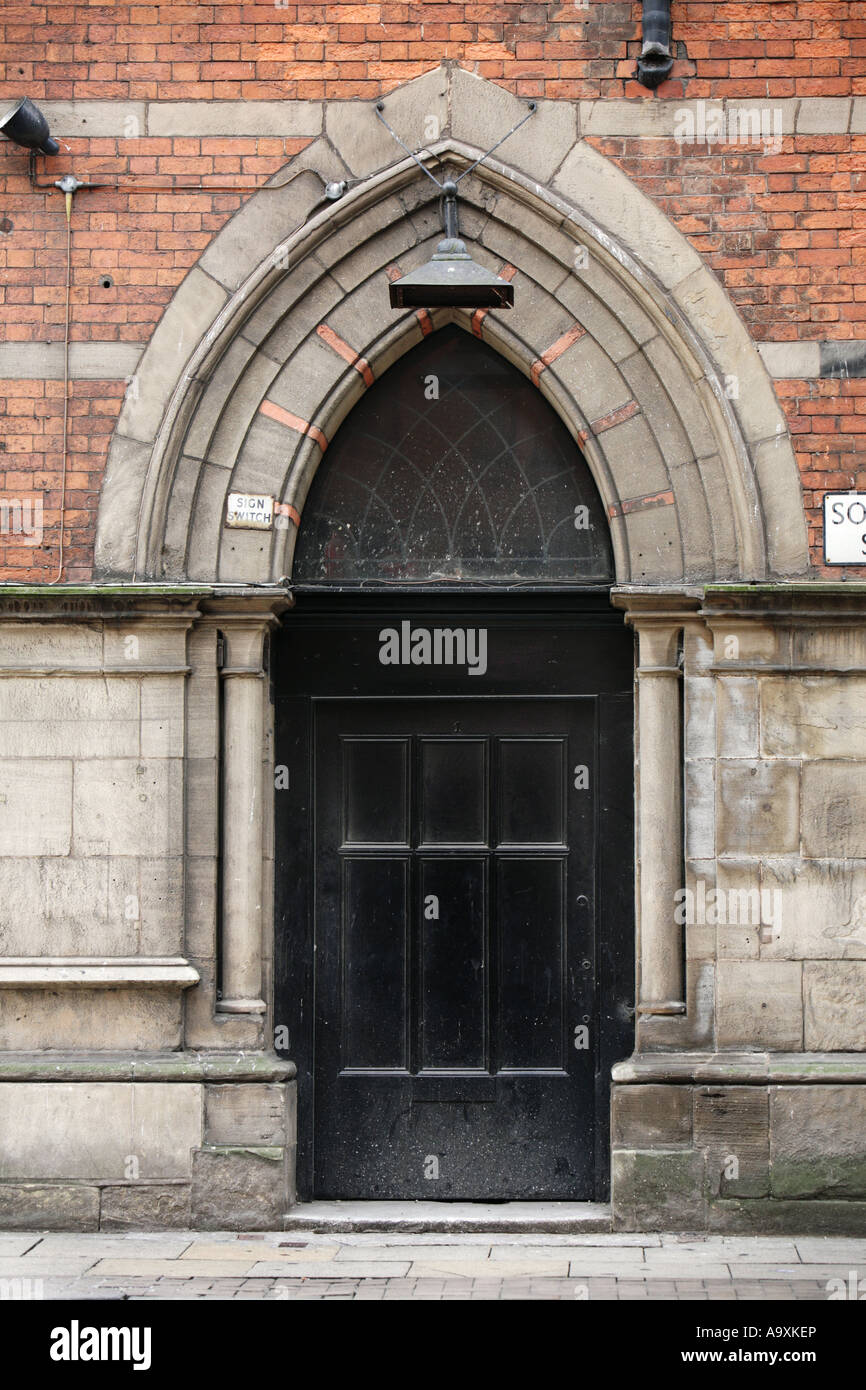 Arch Back Doorway Stock Photo - Alamy