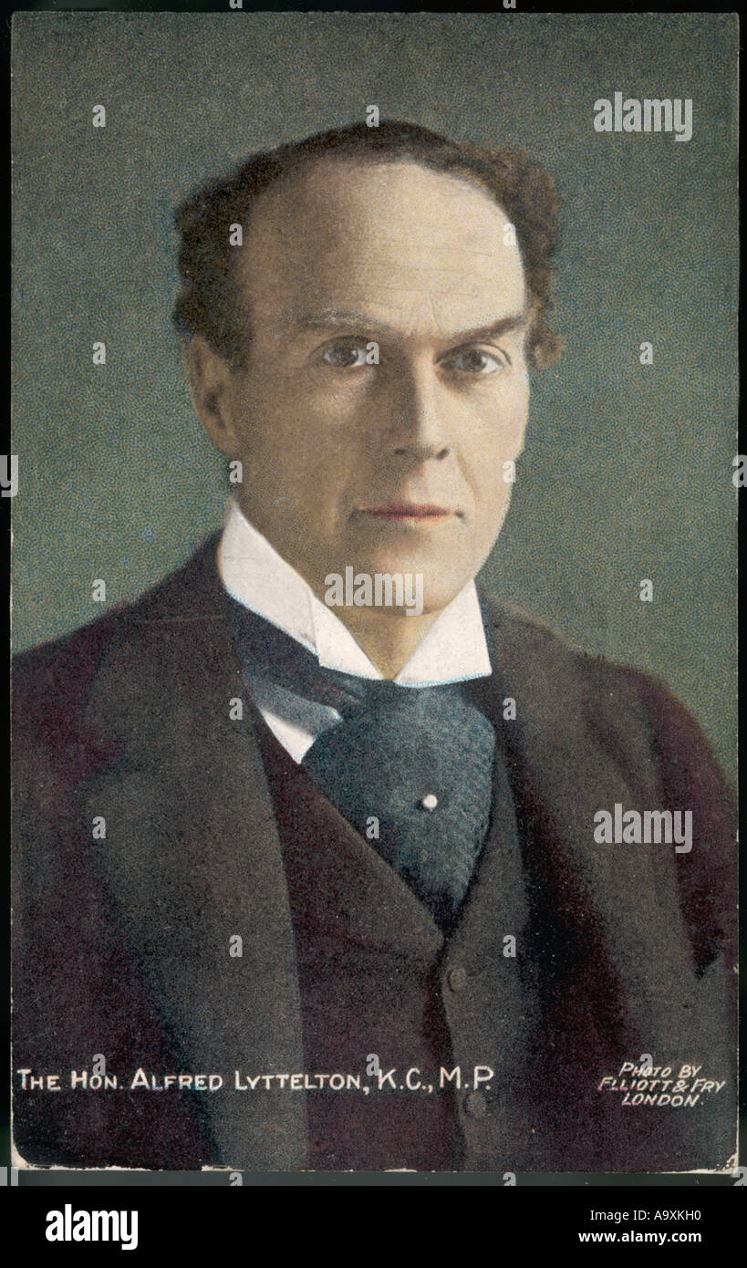 Alfred lyttelton hi-res stock photography and images - Alamy