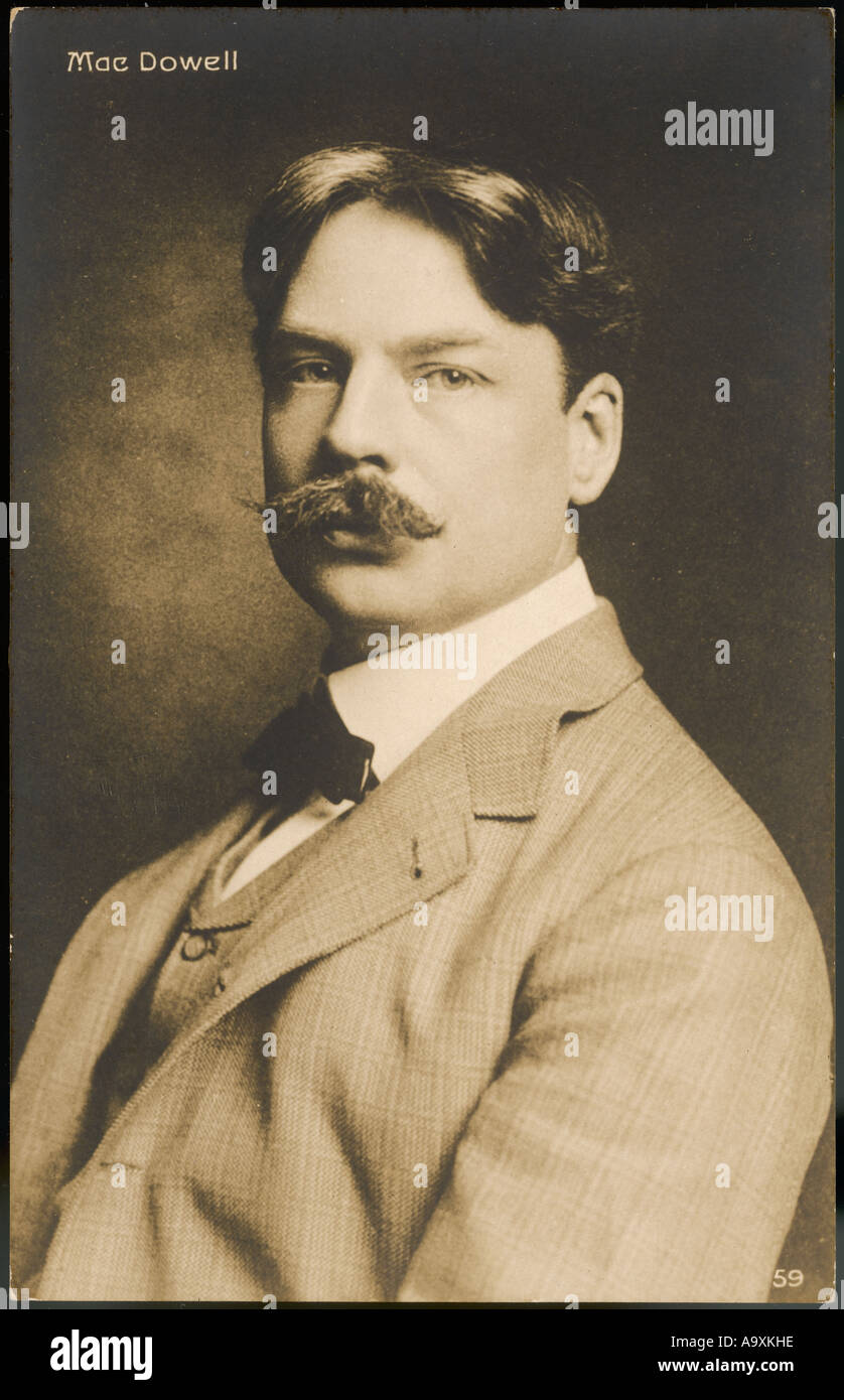 Composer edward macdowell hi-res stock photography and images - Alamy