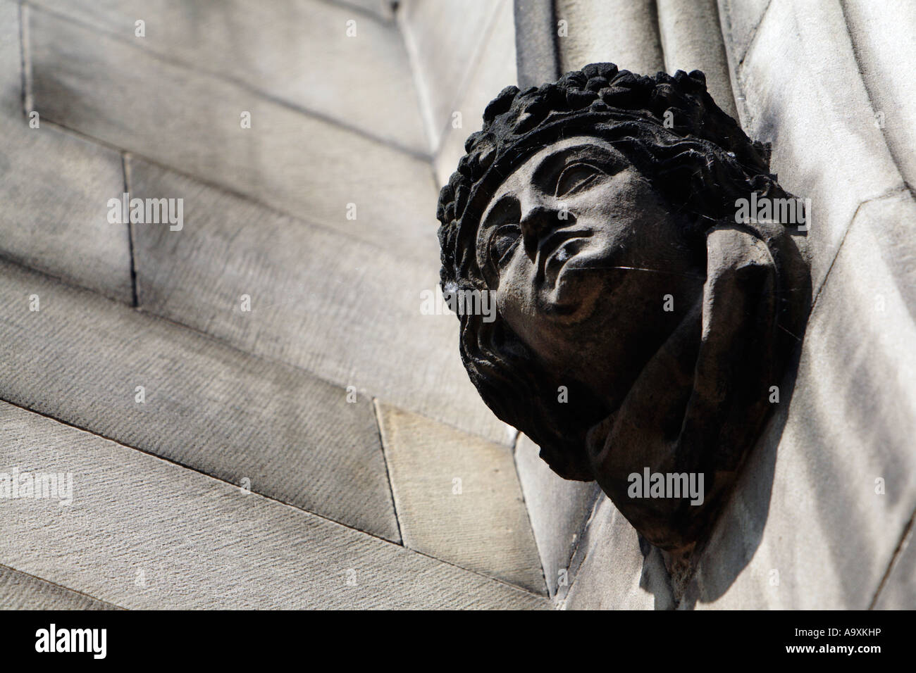 Scary gargoyle face on hi-res stock photography and images - Alamy