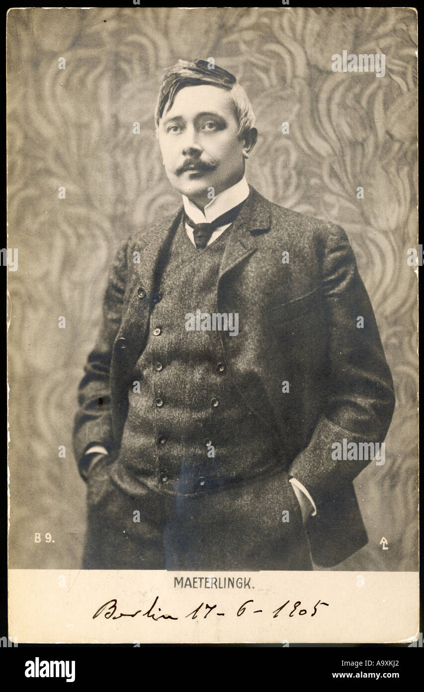 Maurice maeterlinck 1862 1949 hi-res stock photography and images - Alamy