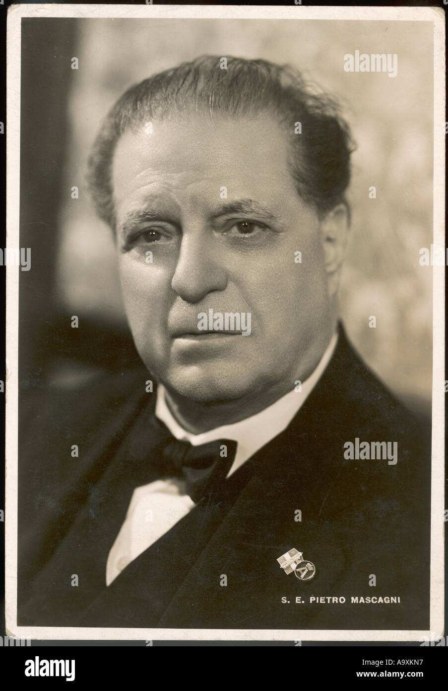 Pietro mascagni 1863 1945 hi-res stock photography and images - Alamy