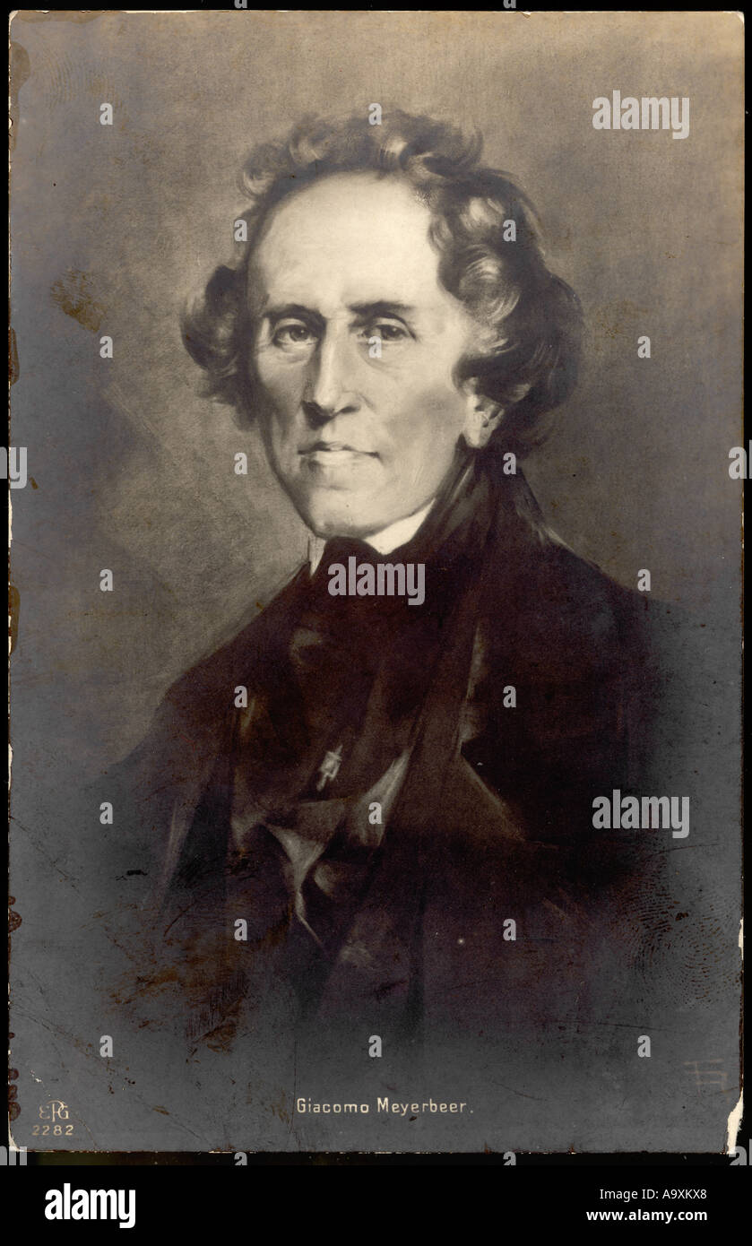 Giacomo meyerbeer 1791 1864 hi-res stock photography and images - Alamy