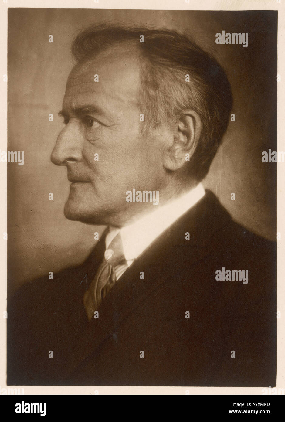 Carl Muck Bayreuth Pcard Stock Photo - Alamy