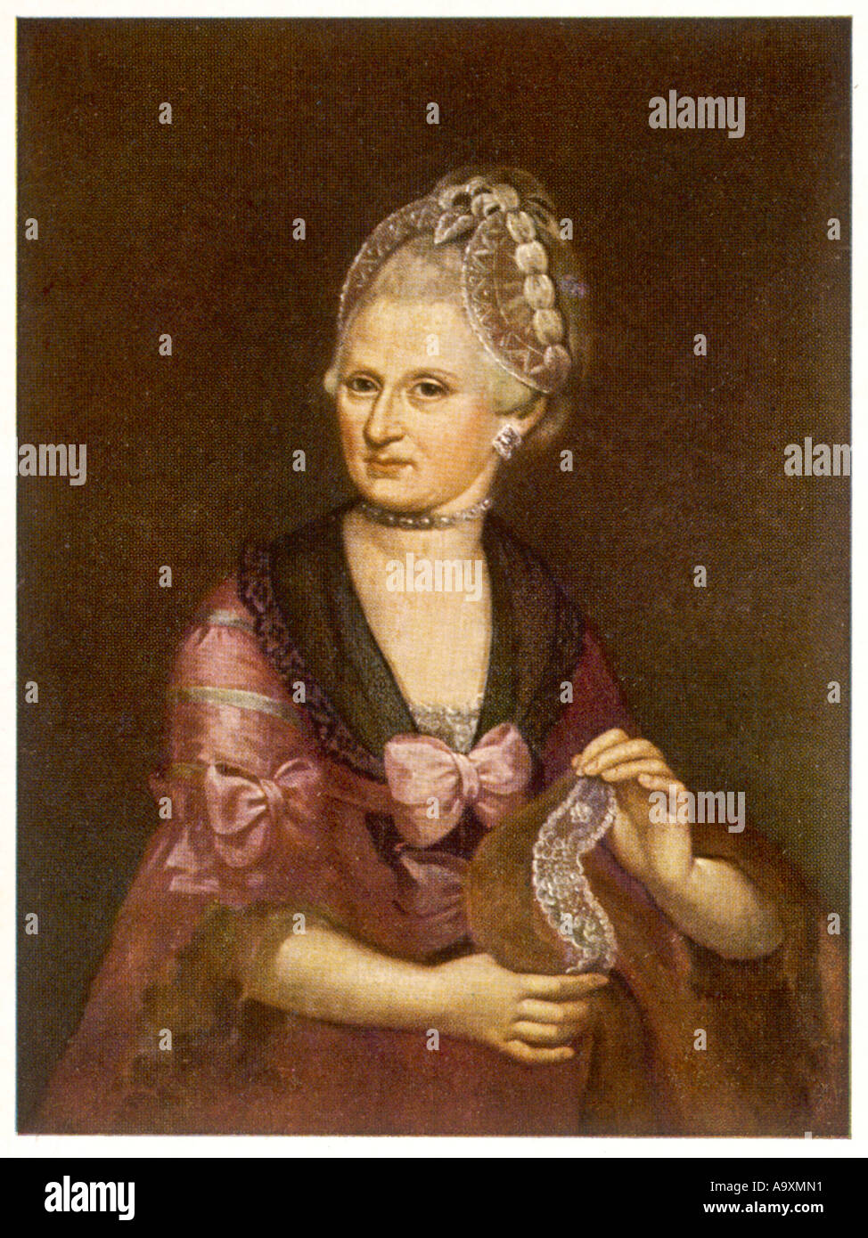 Maria Anna Mozart Mother Stock Photo - Alamy
