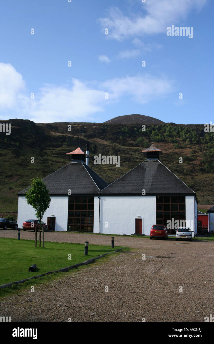 Arran distillery Lochranza Isle of Arran Scotland May 2007 Stock Photo ...