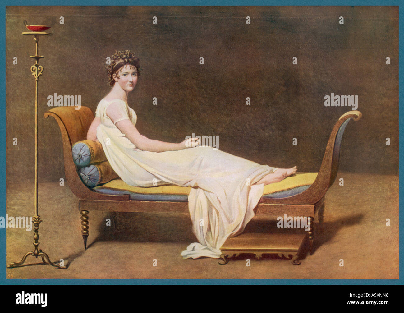 Mme Recamier J L David Stock Photo - Alamy