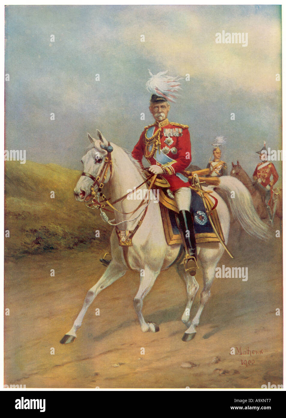 Lord Roberts 1900 Stock Photo - Alamy