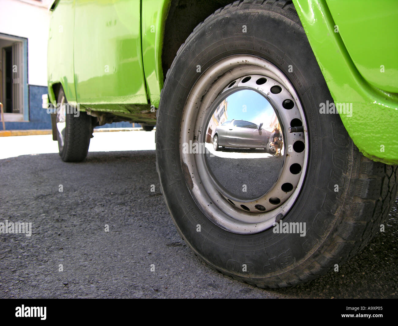 Van wheel hi-res stock photography and images - Alamy