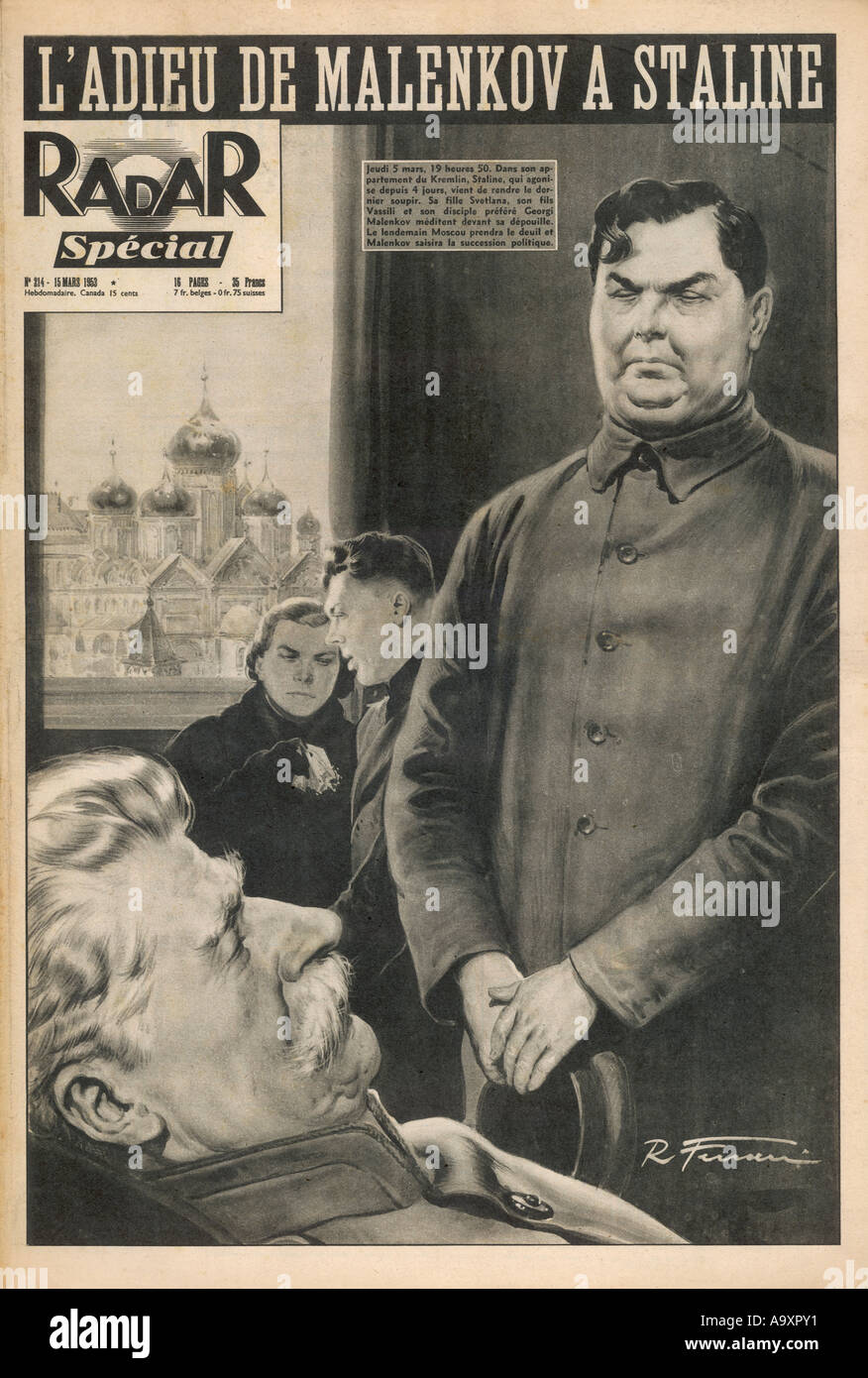 Russia 1953 Stalin Dies Stock Photo - Alamy