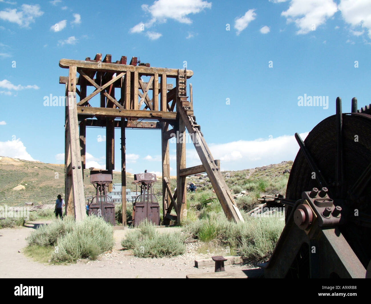 ghost town Bodie, former boom town, abandoned gold-mining towns of the ...