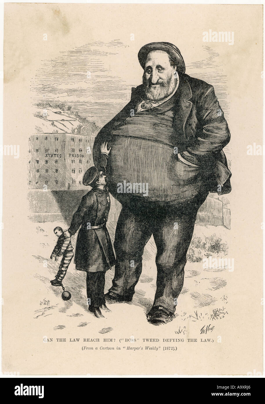 Wm Tweed Nast Harpers 72 Stock Photo - Alamy