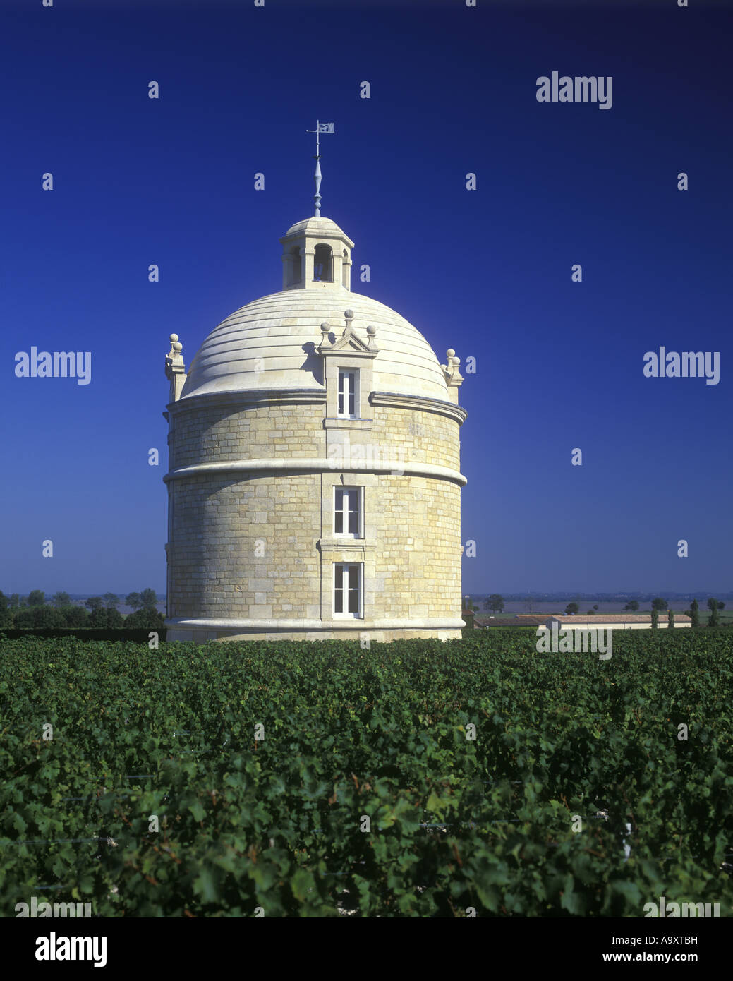 Vineyard tower chateau latour pauillac hi-res stock photography and ...