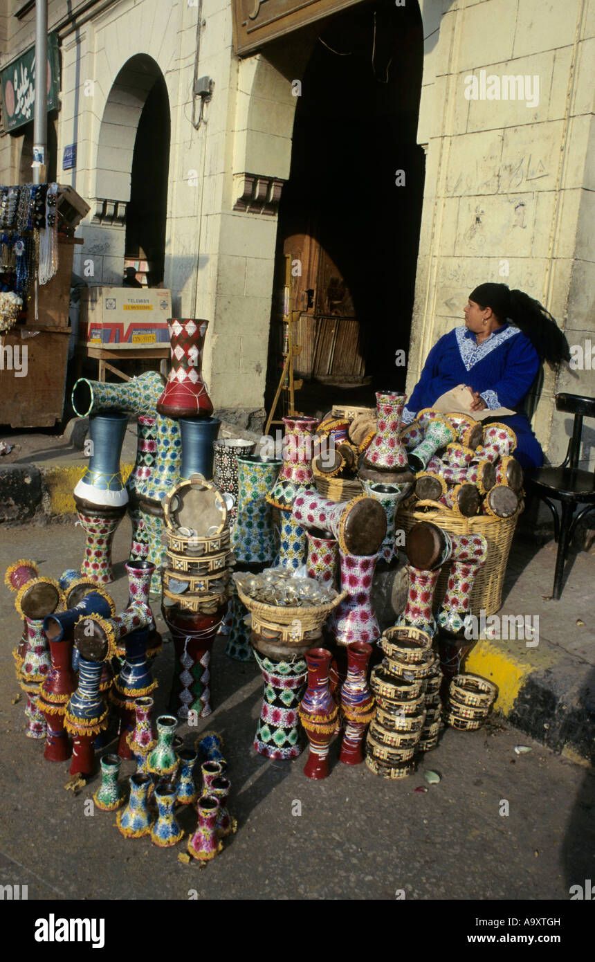 Khan El Khalil market Cairo Egypt Stock Photo - Alamy
