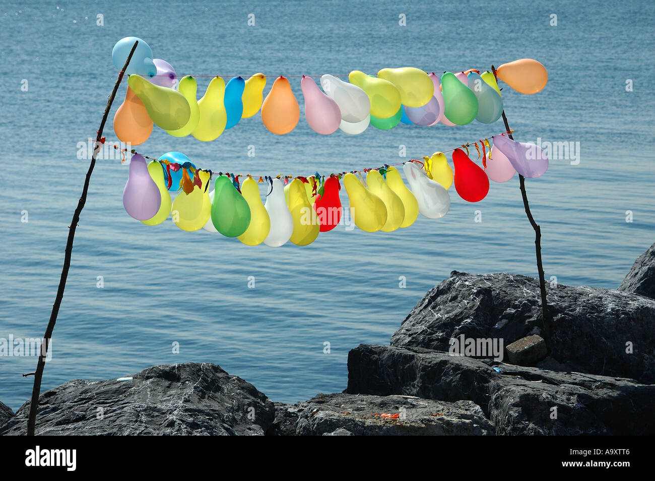 Balloon shooting hi-res stock photography and images - Alamy