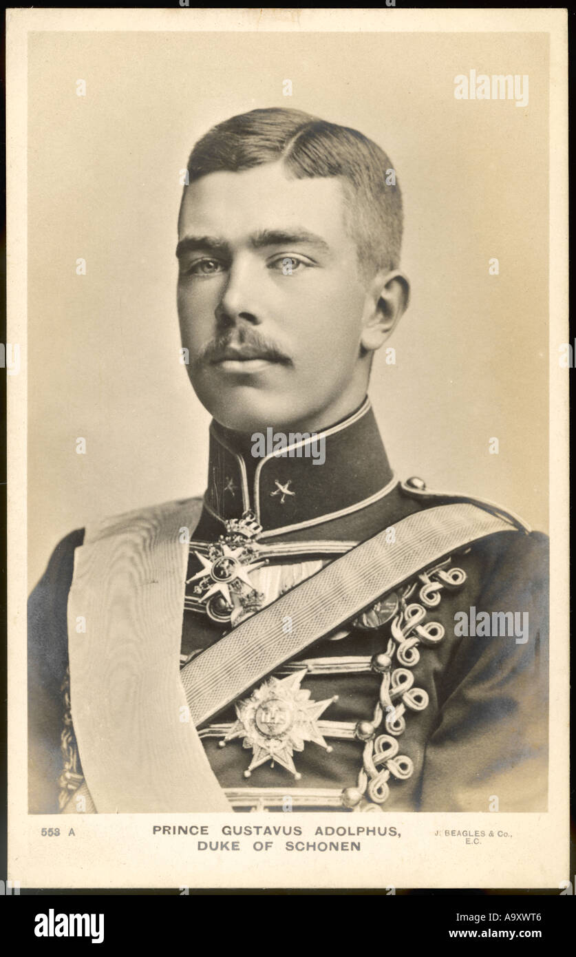 King gustav vi hi-res stock photography and images - Alamy