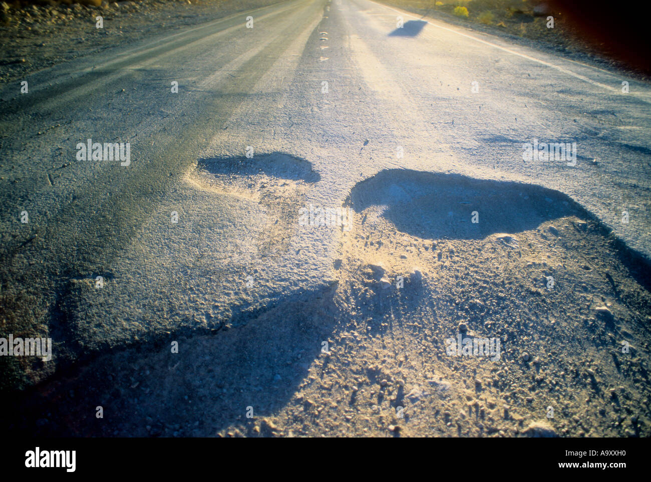 Potholed roads hi-res stock photography and images - Alamy