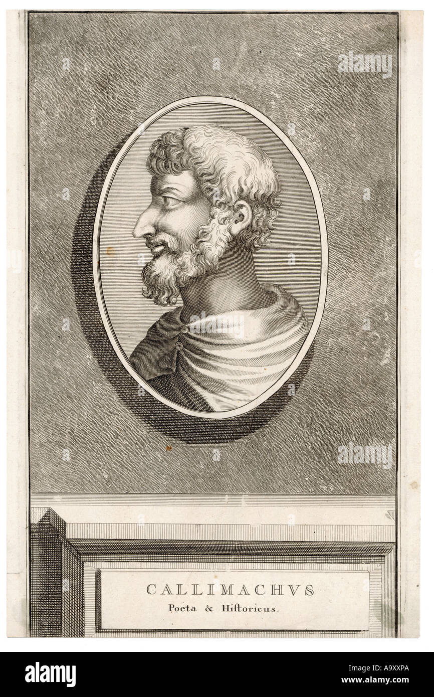 Callimachus Of Alexandri Stock Photo - Alamy