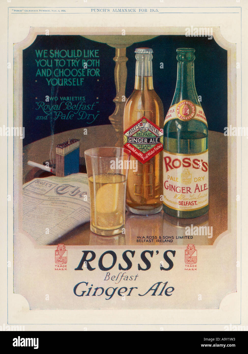 Ginger advert hi-res stock photography and images - Alamy