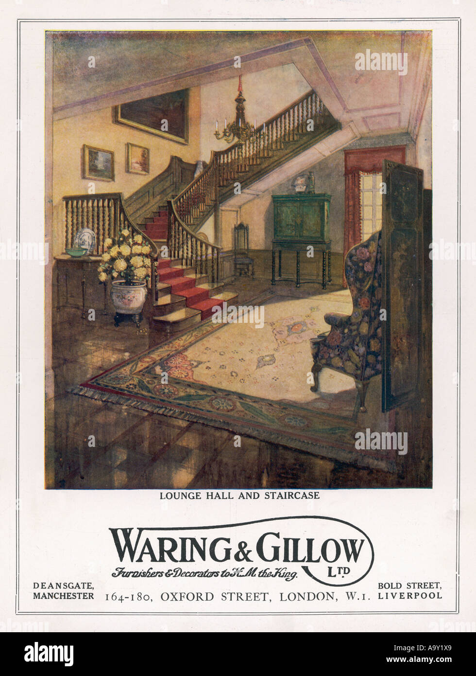Waring and gillow hi-res stock photography and images - Alamy