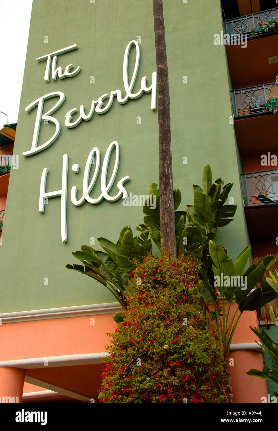 Beverly Hills Hotel sign Stock Photo - Alamy