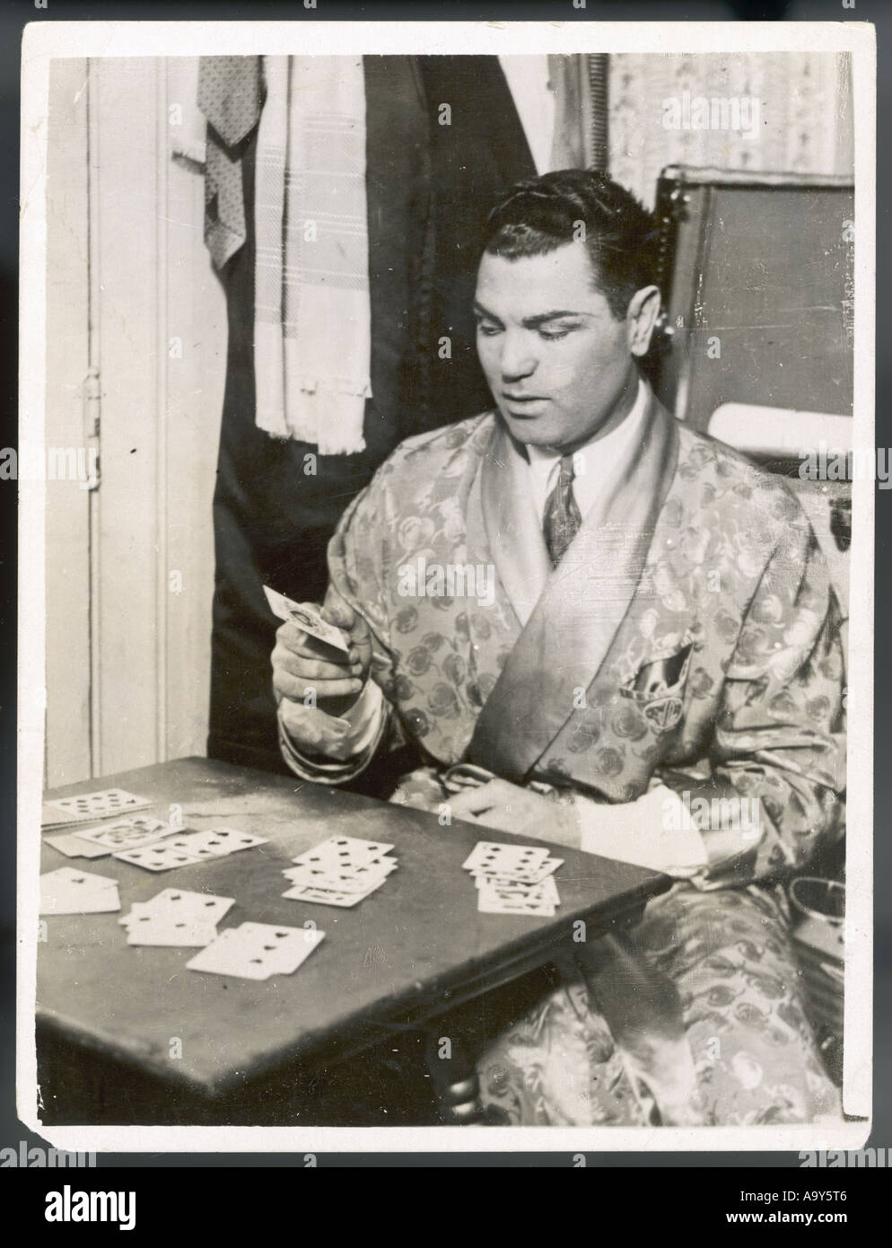 Jack Dempsey 1920s Stock Photo - Alamy