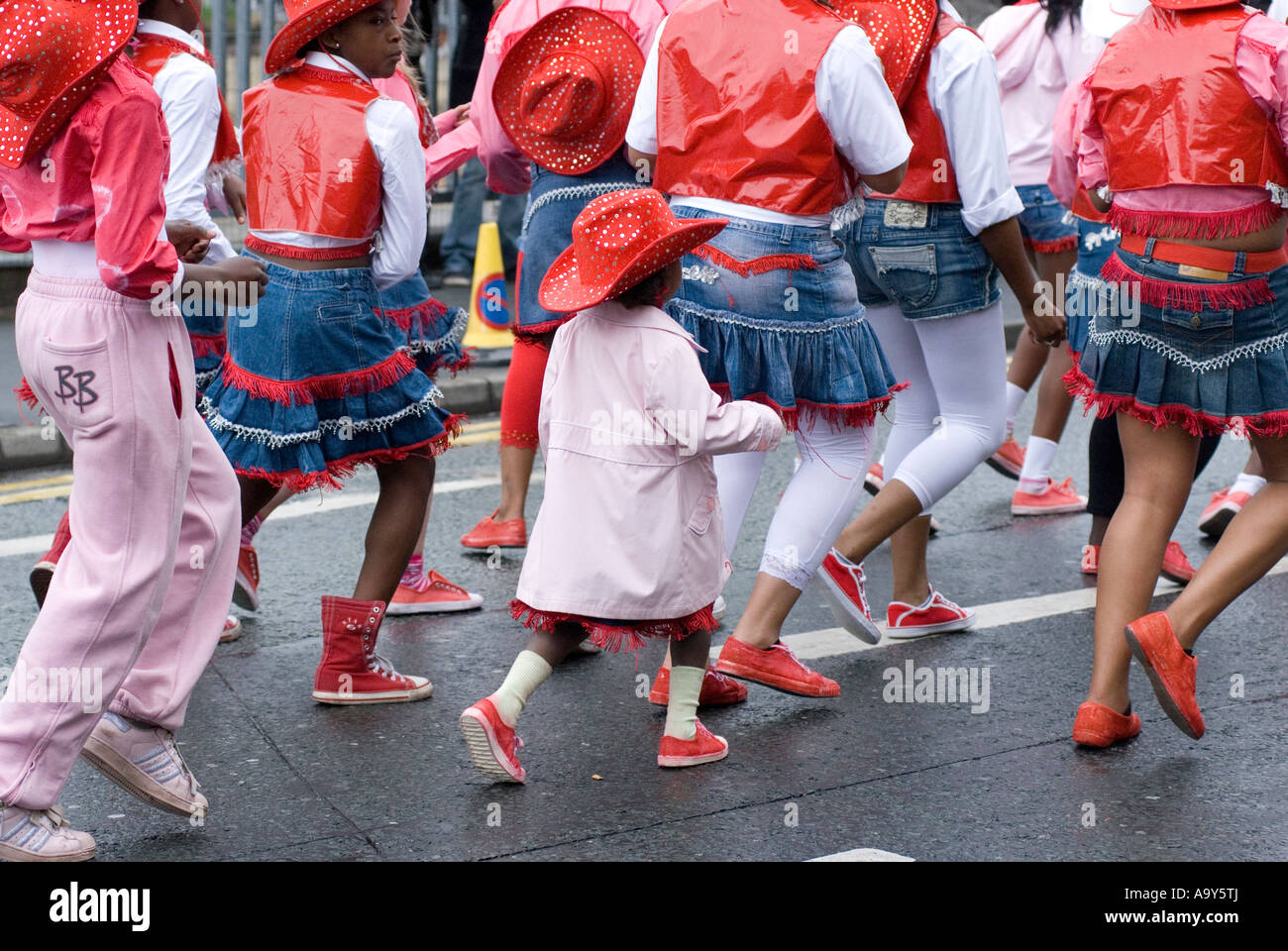 Young Caribbean Carnival dancer Preston Stock Photo - Alamy