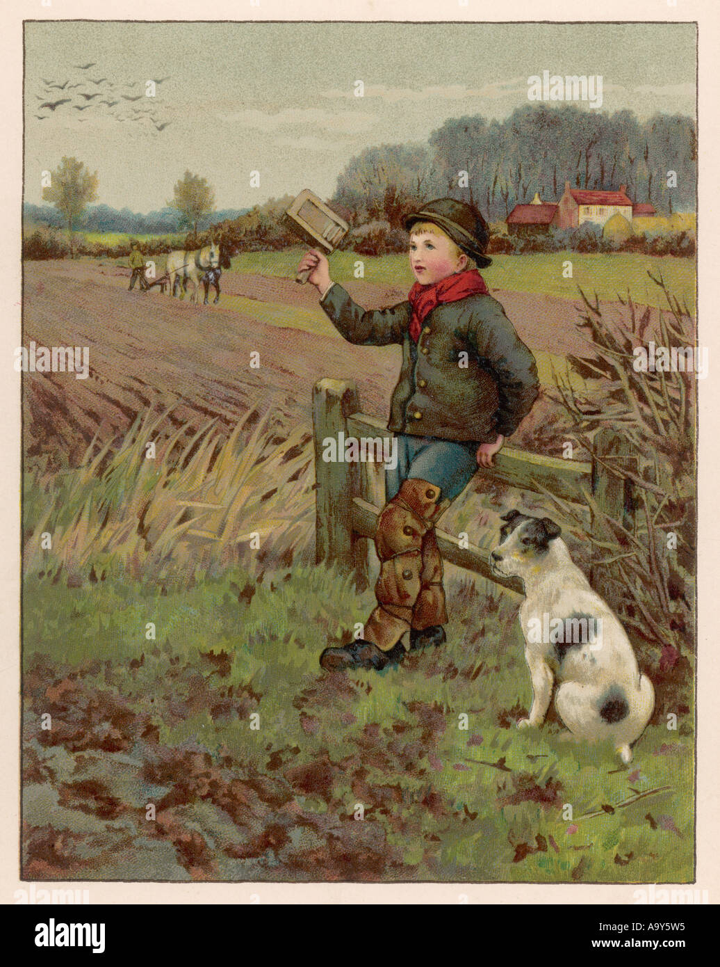 Scaring crows hi-res stock photography and images - Alamy