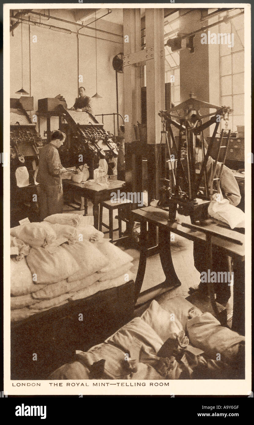 Telling Room At Mint Stock Photo - Alamy