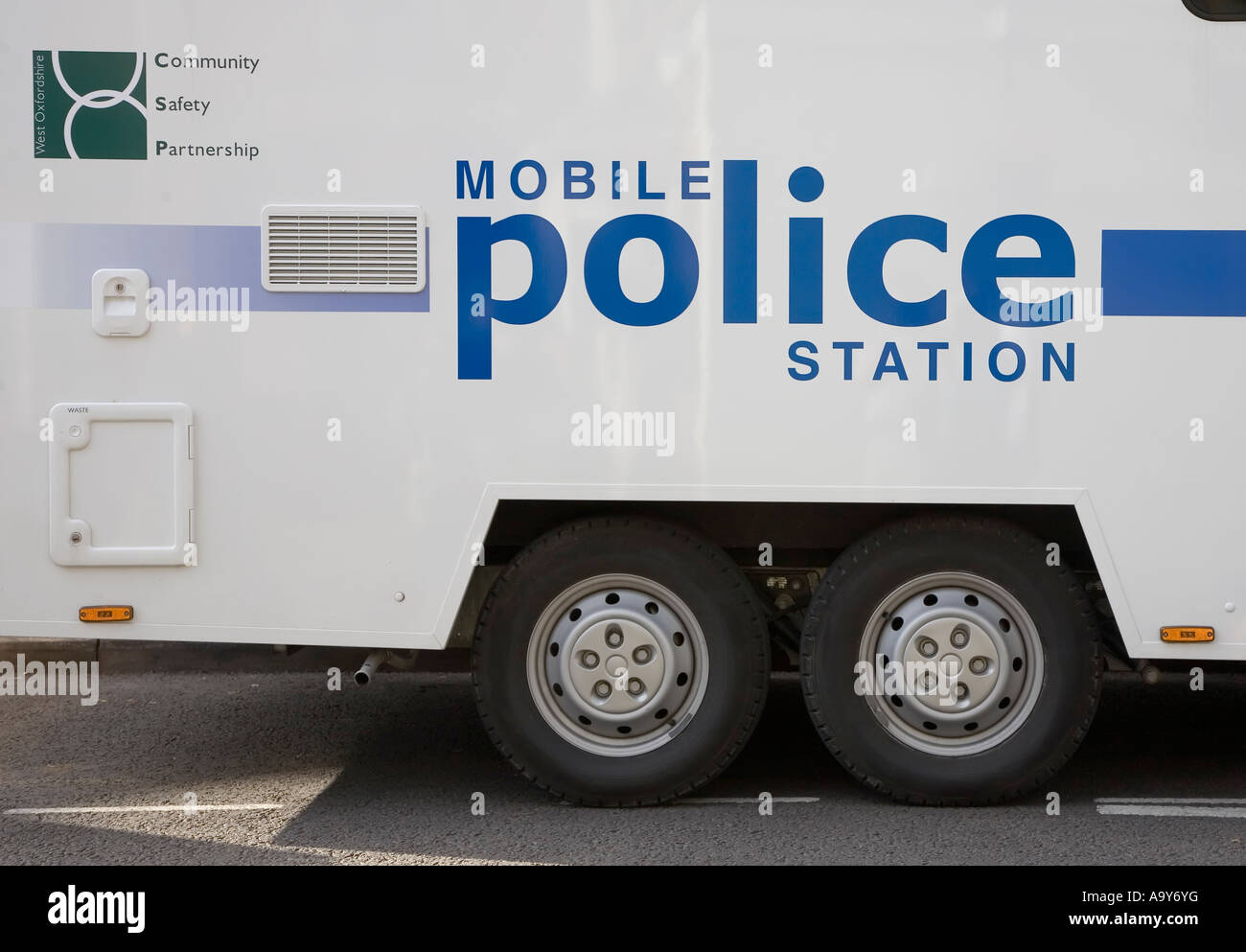 Mobile police station hi-res stock photography and images - Alamy