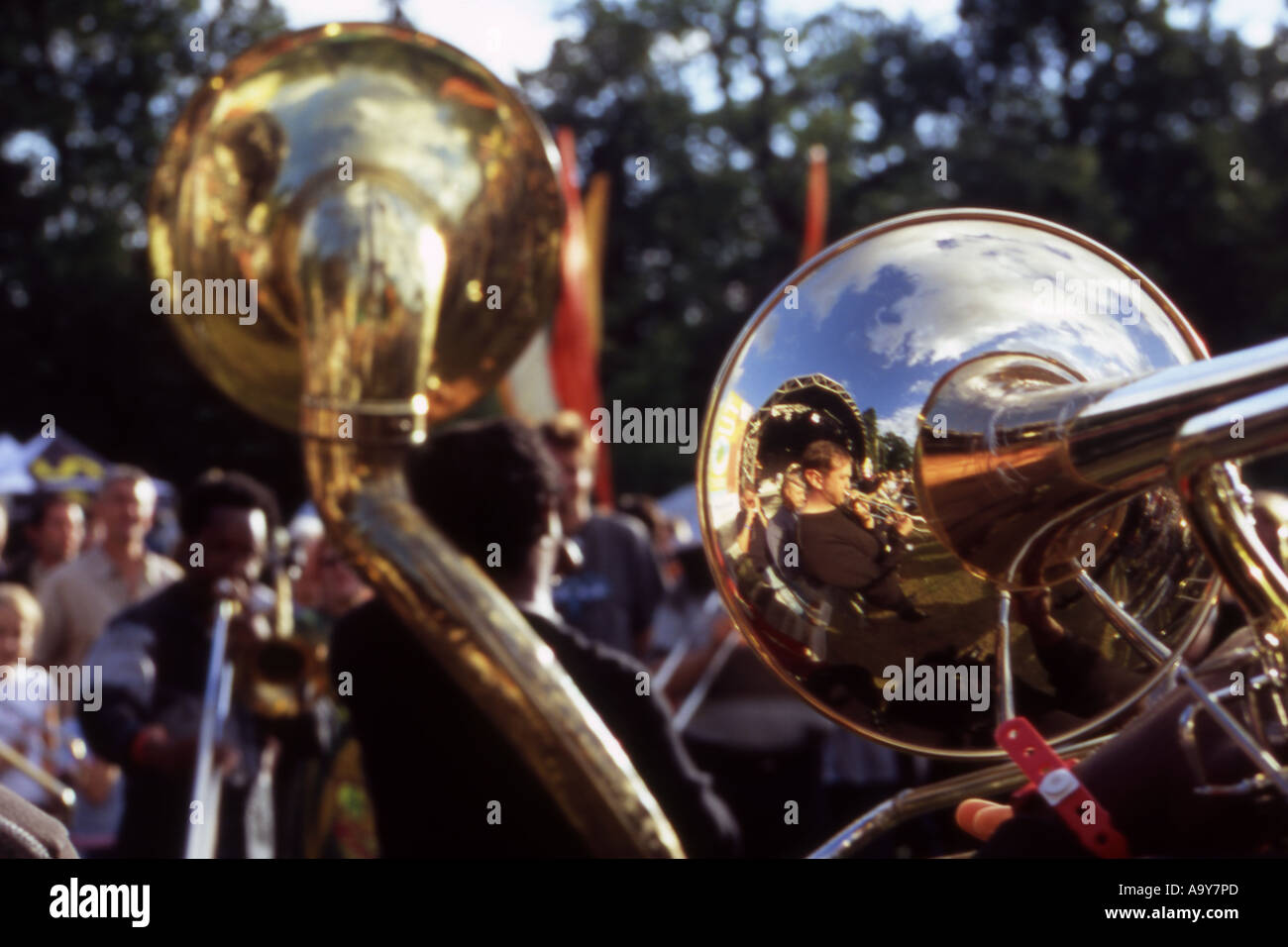 Sousaphone player hi-res stock photography and images - Alamy