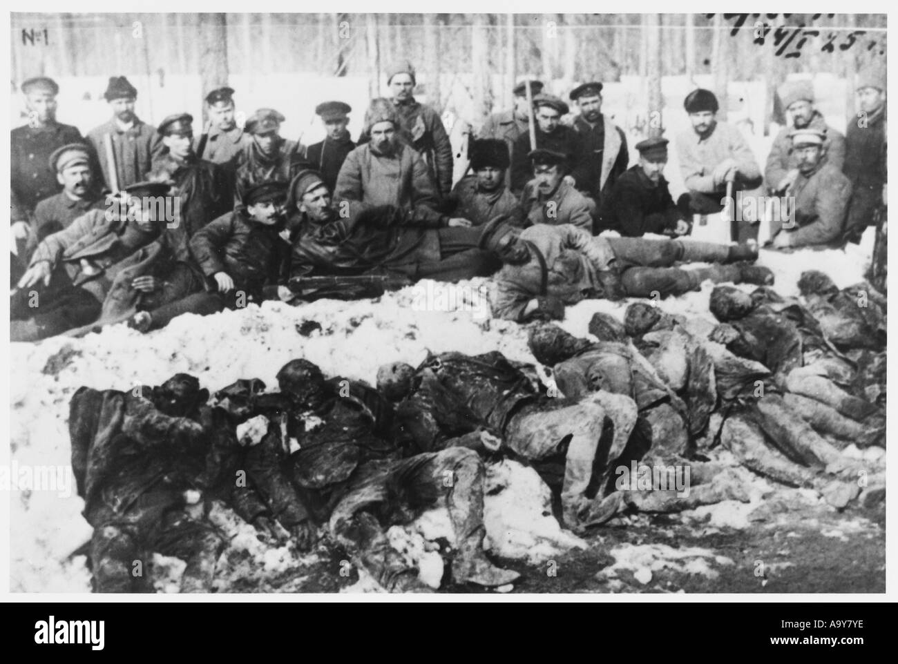 They found bodies Black and White Stock Photos & Images - Alamy