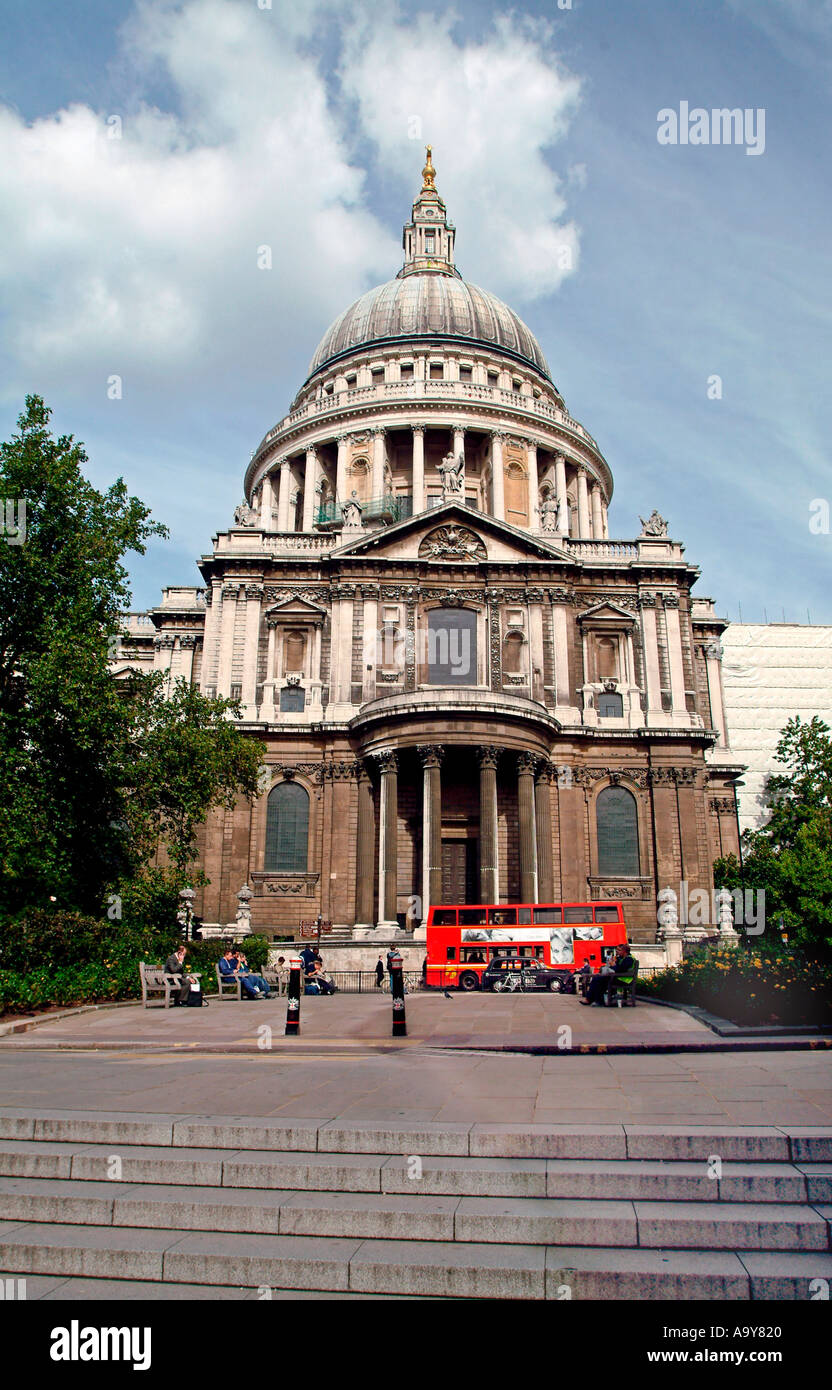 St Pauls cathedral London Stock Photo - Alamy