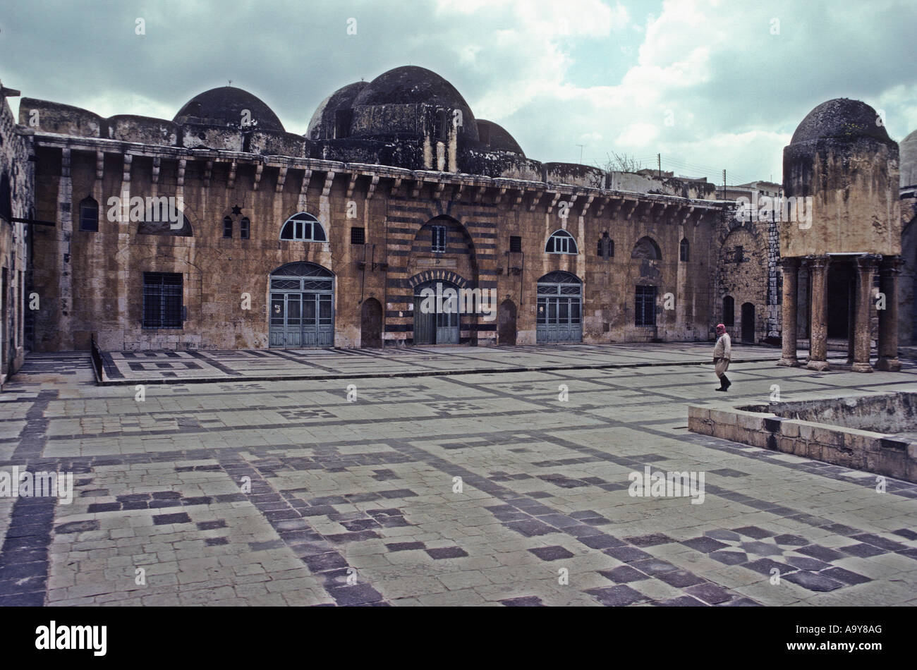 Great Mosque of Hama, Syria, demolished in 1982 Stock Photo - Alamy