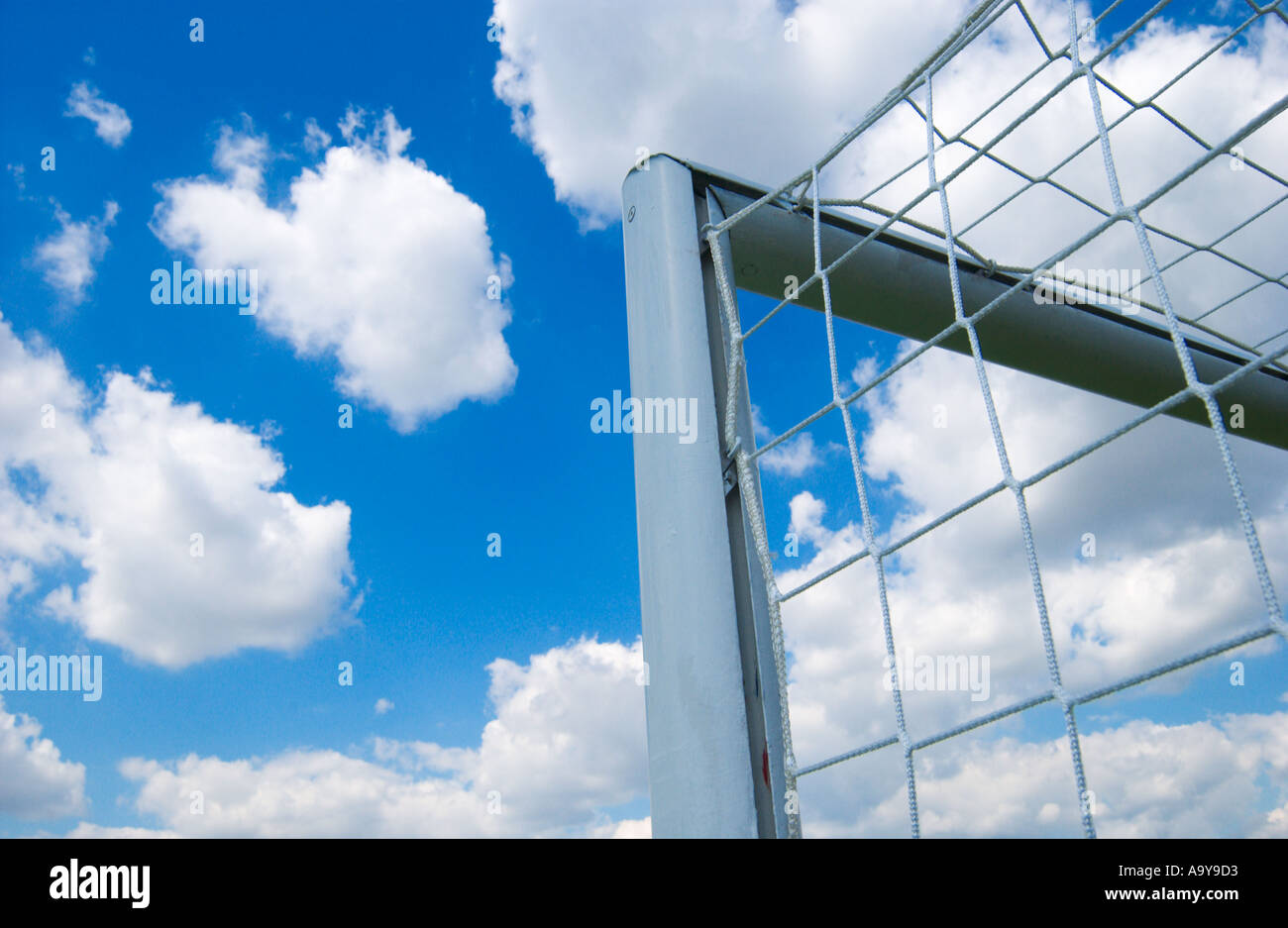 Top corner football goal hi-res stock photography and images - Alamy