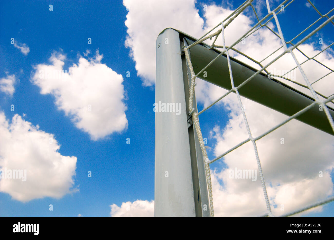 Top corner football goal hi-res stock photography and images - Alamy