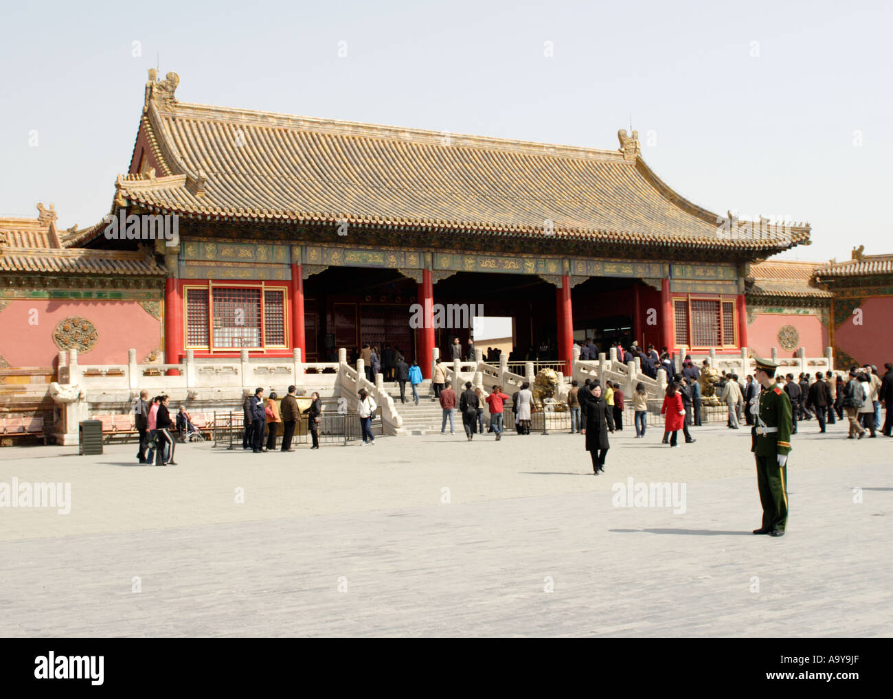 Inside Forbidden City, Beijing China Stock Photo - Alamy