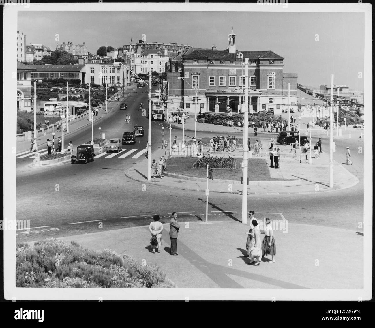 Bournemouth pier Black and White Stock Photos & Images - Alamy